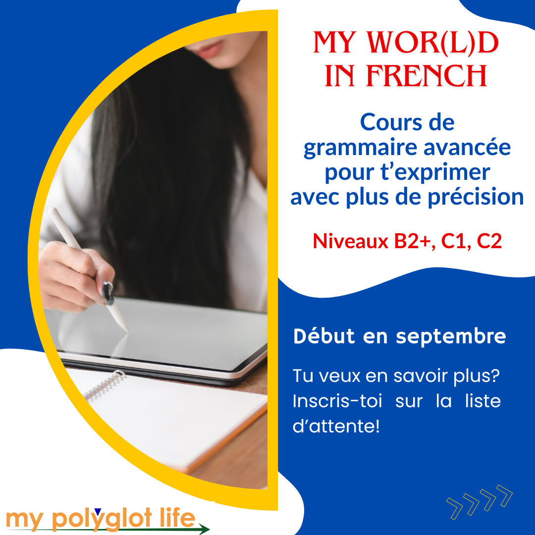 Mon Monde En Français - Get into the mind of French-speakers to finally ...